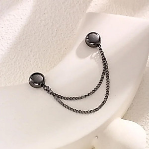 Multi-Function Magnetic Clothing Clips, 2024 New 8PACK Powerful Hijab Magnets with Chain, Magnetic Clothing Shawl Clips, Multi-Function Clothing Clips, Magnetic Shirt Accessories (8PACK Mix)