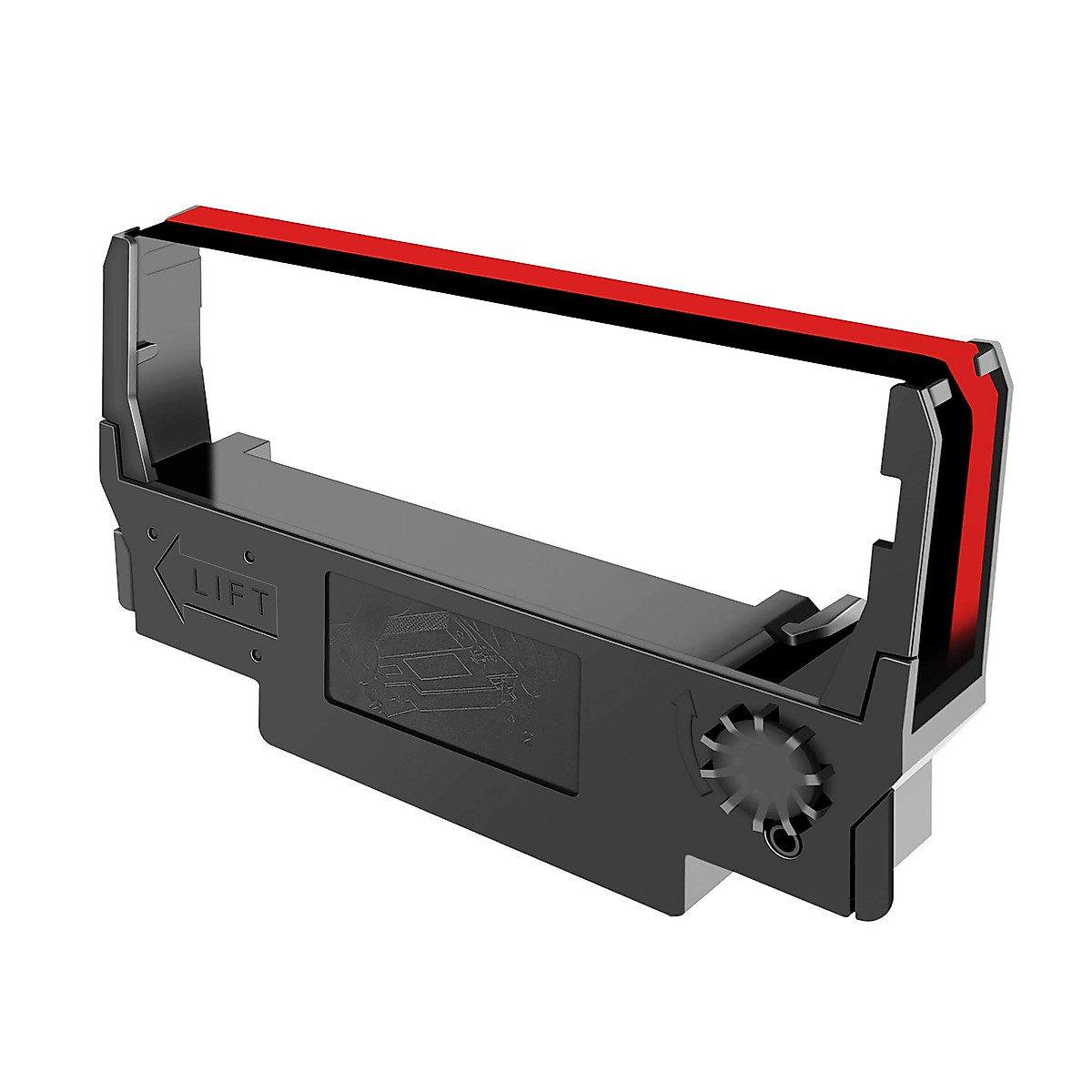 LxTek 30 Pack Compatible Ribbon Replacement for ERC-30, ERC 30 34 38 B/R Used with Epson ERC30 ERC34 ERC38 NK506 Printer (Black and Red) Tray