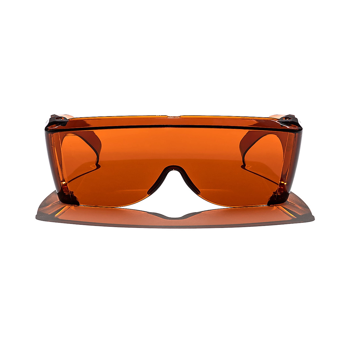 BluBlocker, StarShield Fit Over Sunglasses with Scratch Resistant Lens | Blocks 100% of Blue Light and UVA & UVB Rays | Retro | Gender Neutral for Men, Women, & Everyone | Blue Blocker | 2355K |