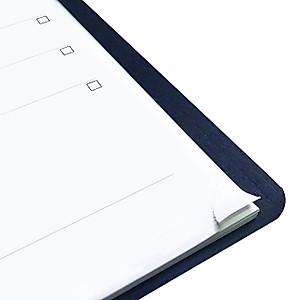 Brownline 2023 Essential Daily Planner, Appointment Book, 12 Months, January to December, Twin-Wire Binding, 11" x 8.5", Black (CB965.BLK-23)