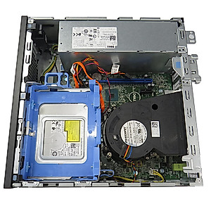 Dell Optiplex 3060 SFF Computer Desktop PC, Intel Core i5-8400 2.80GHz Processor, 16GB DDR4 Ram, 1TB Solid State Drive, HDMI, Wireless Keyboard Mouse, WiFi & Bluetooth, Windows 10 (Renewed)