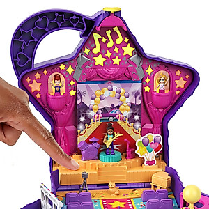 Polly Pocket - Star Concert, Playset Box with Accessories, Toy for Children 4+ Years, HGT17