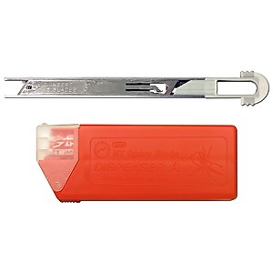 NT CUTTER Upgrade Kit for A-551P, 30-Degree Blade Cartridge with BAD-21P, 1 Cartridge + 10-Blades/Pack (UP-553)
