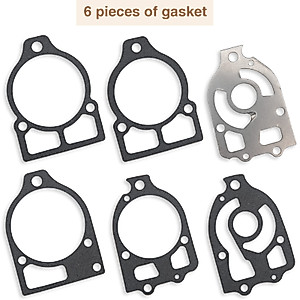 Water Pump Impeller Kit 96148Q8 Water Pump Repair Kit for Mercury and Mariner Outboards and MerCruiser Stern Drives Repalces 46-96148Q8 46-96148A8 46-96148T8 46-96148A5 46-44292A4 46-42579A4