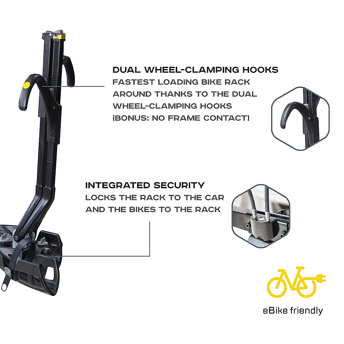 SARIS Superclamp Ex HD 2 Bike Hitch Car Rack