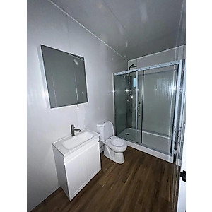 Foldable Container Expandable House 1 Bedroom Prefabricated Folding House With Bathroom