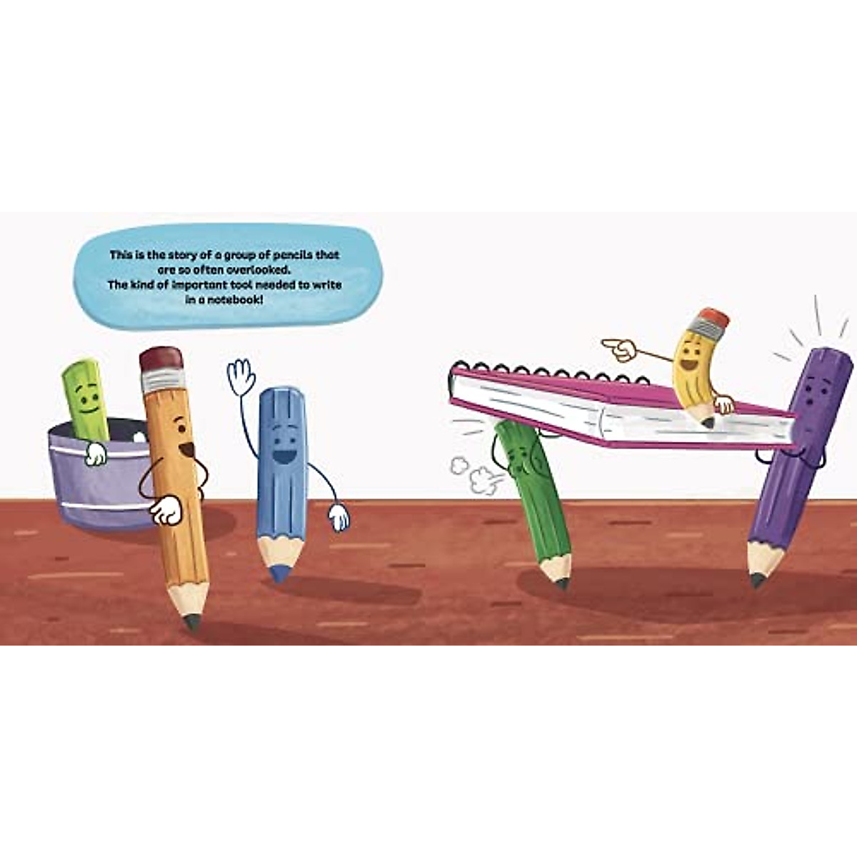 Pencils on Strike: A Funny, Rhyming, Read Aloud Kid's Book For Preschool, Kindergarten, 1st grade, 2nd grade, 3rd grade, 4th grade, or Early Readers