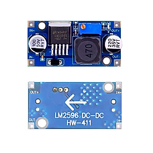Dafurui 10 Pack LM2596 DC-DC Adjustable Buck Converter 3.0-40V to 1.5-35V Power Supply Step Down Voltage Regulator Module
