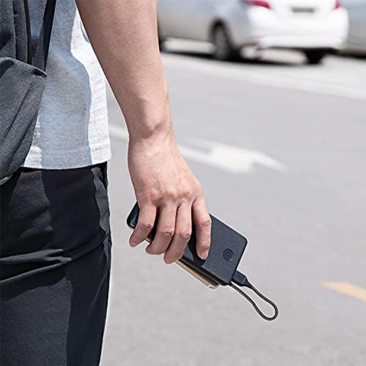 GKW Short iPhone Charger Cable 1ft Power Bank Cable,1 Foot Lightning Cable Compatible with iPhone 12 Pro Max/12 Mini/11 Pro Max/Xs Max/XR/X/8 Plus/SE 2020/7/6/5/se,Black