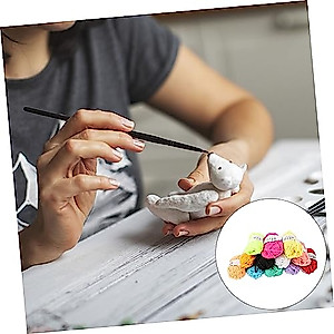 Wool Yarn 1 Set String Knitting String Knitting Wool Yarn Set Woven Blanket Knitted Throw Blankets Woolen Yarn Hand Knitting Yarn Woven Cloth Line Ball of Yarn Sweater Yarn