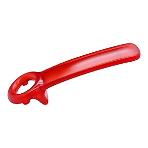 1 Pack Red Jar-key Jar Opener The Original Easy Use by Anyone (Transparent)