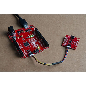 SparkFun RedBoard Qwiic ATMega328P compatible with Arduino board w/ Qwiic Connector and CH340C Serial-USB Converter IC Breadboardable R3 footprint microcontroller Improved reset button