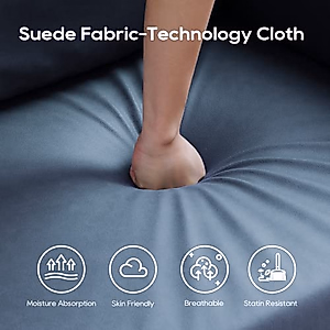 Vonanda Fabric Sofa, Blue Couch Upholstered Sofa, 72 Inch Blue Sofa, Modern Sofa for Living Room, Couch for Small Spaces, Apartment Sofa, Also for Bedroom, Office, Blue