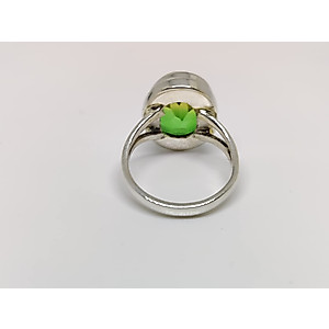 Watermelon Tourmaline Ring, Women Ring, Tourmaline Quartz Ring, 925 Solid Sterling Silver Ring, Gemstone Ring, Handmade Jewelry, Promise Ring, Gift for Her (925 Solid Silver, 5.25)