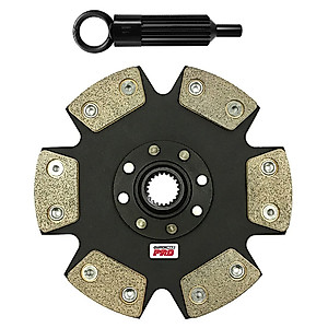 ClutchMaxPRO Performance Stage 4 Clutch Disc Plate with Alignment Tool Compatible with 8/1985-5/1987 4Runner SR5 Pickup SR5 8/1981-1986 Celica Supra 1983-1987 Cressida 1986-7/1988 Supra