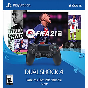 Sony Interactive Entertainment EA Sports FIFA 21 Dualshock4 Wireless Controller Bundle - PlayStation 4