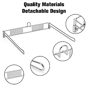 LUJUE Bag Holder for Plastic Bags, Plastic Bag Holder, T-Shirt Bag Rack, T Shirt Bags Holder for T Shirt Bags, Hanging Bag Holder