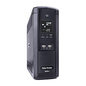 CyberPower BRG1500AVRLCD Intelligent LCD UPS System, DISCONTINUED
