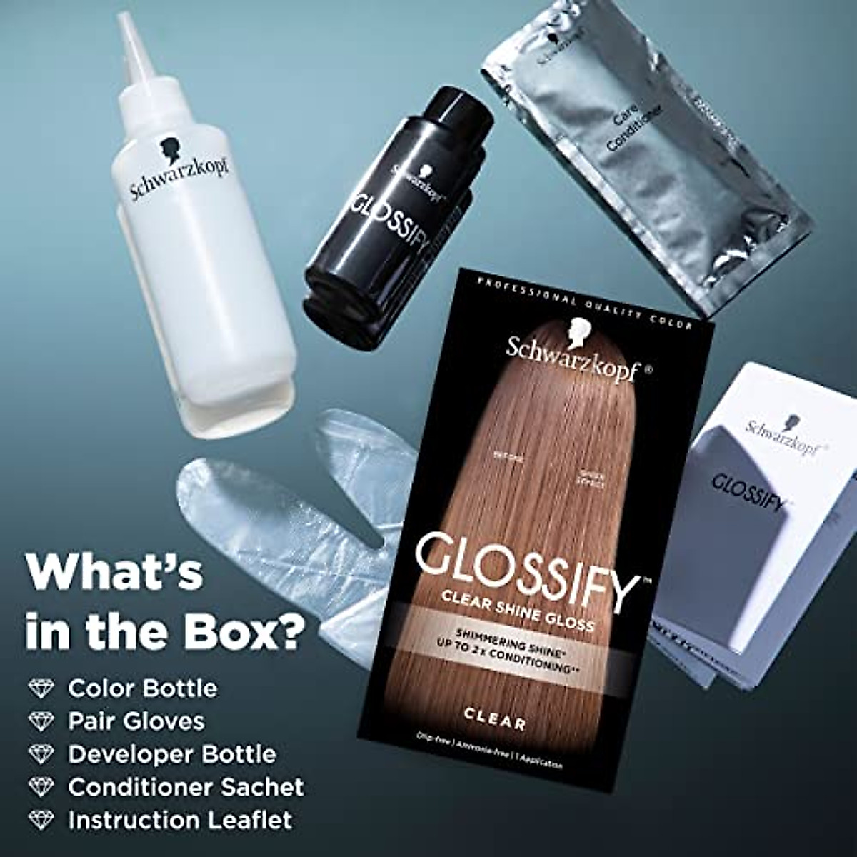 Schwarzkopf Glossify Customizable Color Gloss, Clear