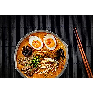 CONCORD 2 Quart Stainless Steel Yukihira Pan. Traditional Japanese Saucepan with Wood Handle. Great for Ramen, Tempura, Milk, etc.