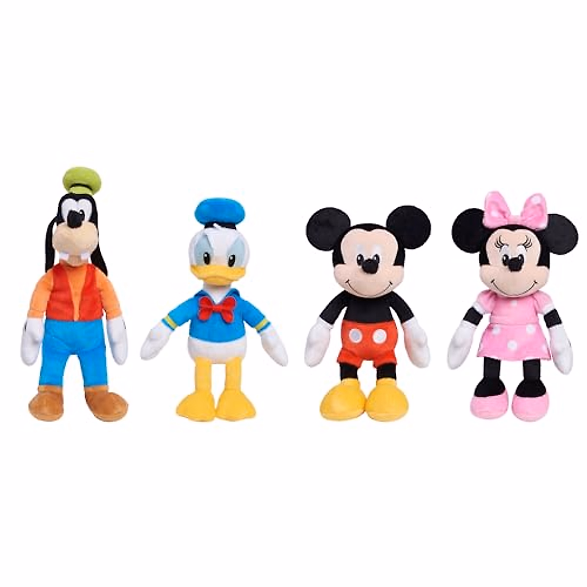 Disney Junior Mickey Mouse Bean Plush Mickey Mouse Stuffed Animal, Kids Toys for Ages 2 Up by Just Play