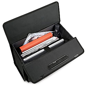 Solo Classic Collection 16 Inch Laptop Rolling Catalog Case, Black (PV78-4)