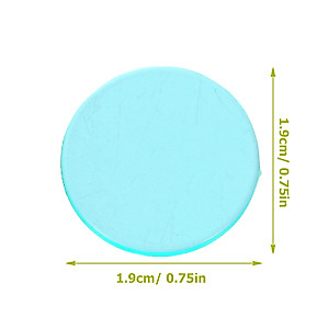 Gadpiparty 20pcs Toys Toy for Kids Magnetic Playset Kids Playset Magnetic Chips Transparent Counters Kidcraft Playset Bingo Chips Bingo Supplies Bingo Markers Toy Set Accessories Child Round