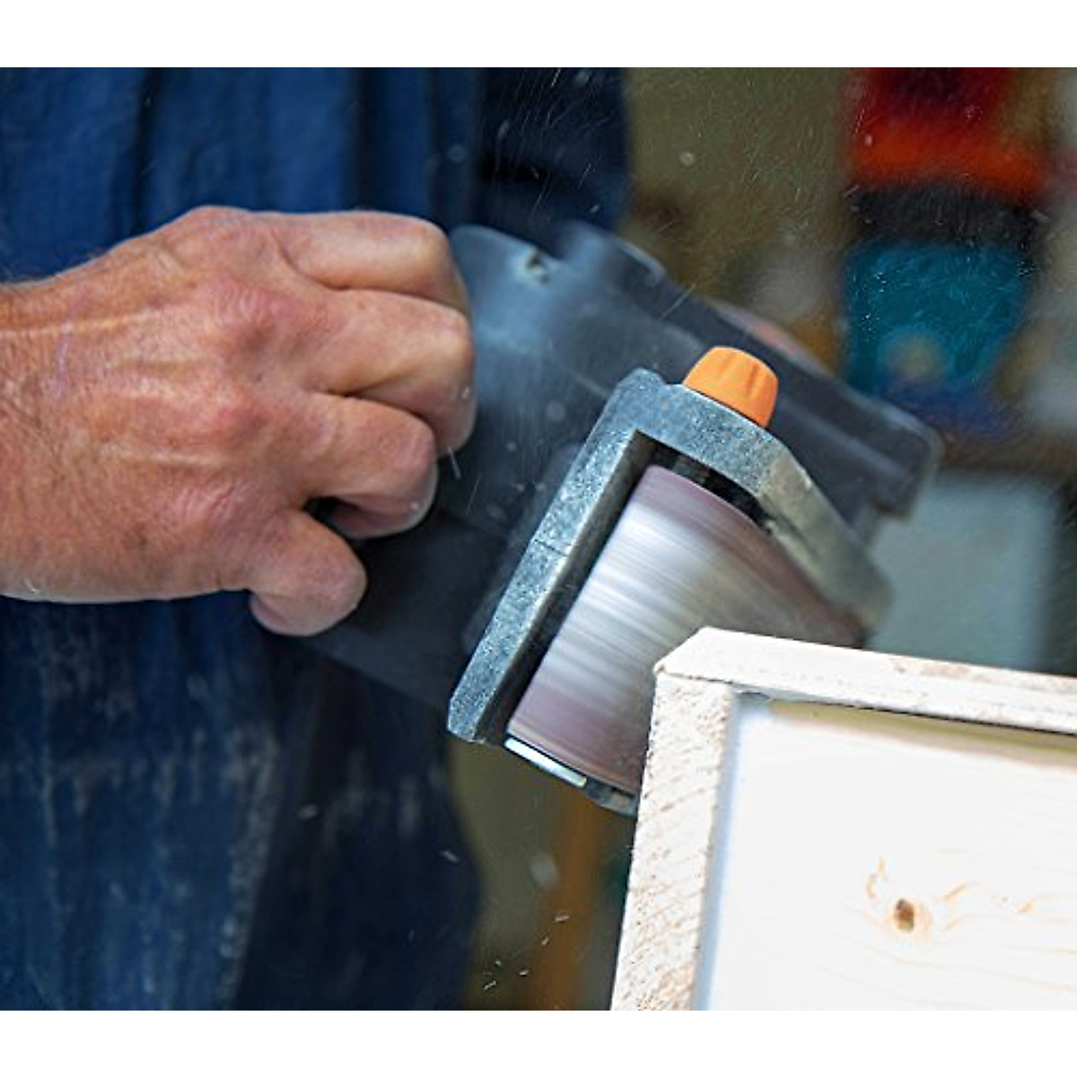 WEN 6321 7-Amp 3 in. x 21 in. Corded Belt Sander with Dust Bag , Black