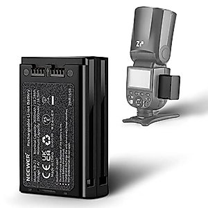 NEEWER 7.4V/2600mAh Replacement Li-ion Battery for Flash Speedlite, Lithium Battery Pack Compatible with Neewer TTL Z2-C Z2-S Z2-N, Z1-C Z1-S Z1-N, Z760-C Z760-S Z760-N Flash Speedlite, NB-Z1