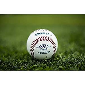 Rawlings | ULTIMATE PRACTICE TECHNOLOGY Baseballs | R100-UP1 | High School | Practice Use | 12 Count