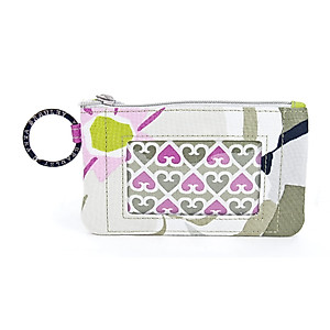 Vera Bradley Zip ID Case Blue Bayou