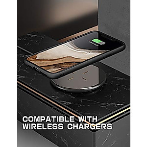 SUPCASE Unicorn Beetle Style Series Case Designed for iPhone 11 6.1 Inch (2019 Release), Premium Hybrid Protective Clear Case (Black)