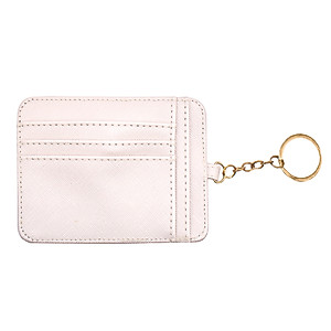 XOXO Women’s Large Metallic White Saffiano Multifunction Solid / Patterned Wristlet (XW321521G-42-A03)