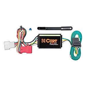 CURT 56215 Vehicle-Side Custom 4-Pin Trailer Wiring Harness, Fits Select Honda Crosstour