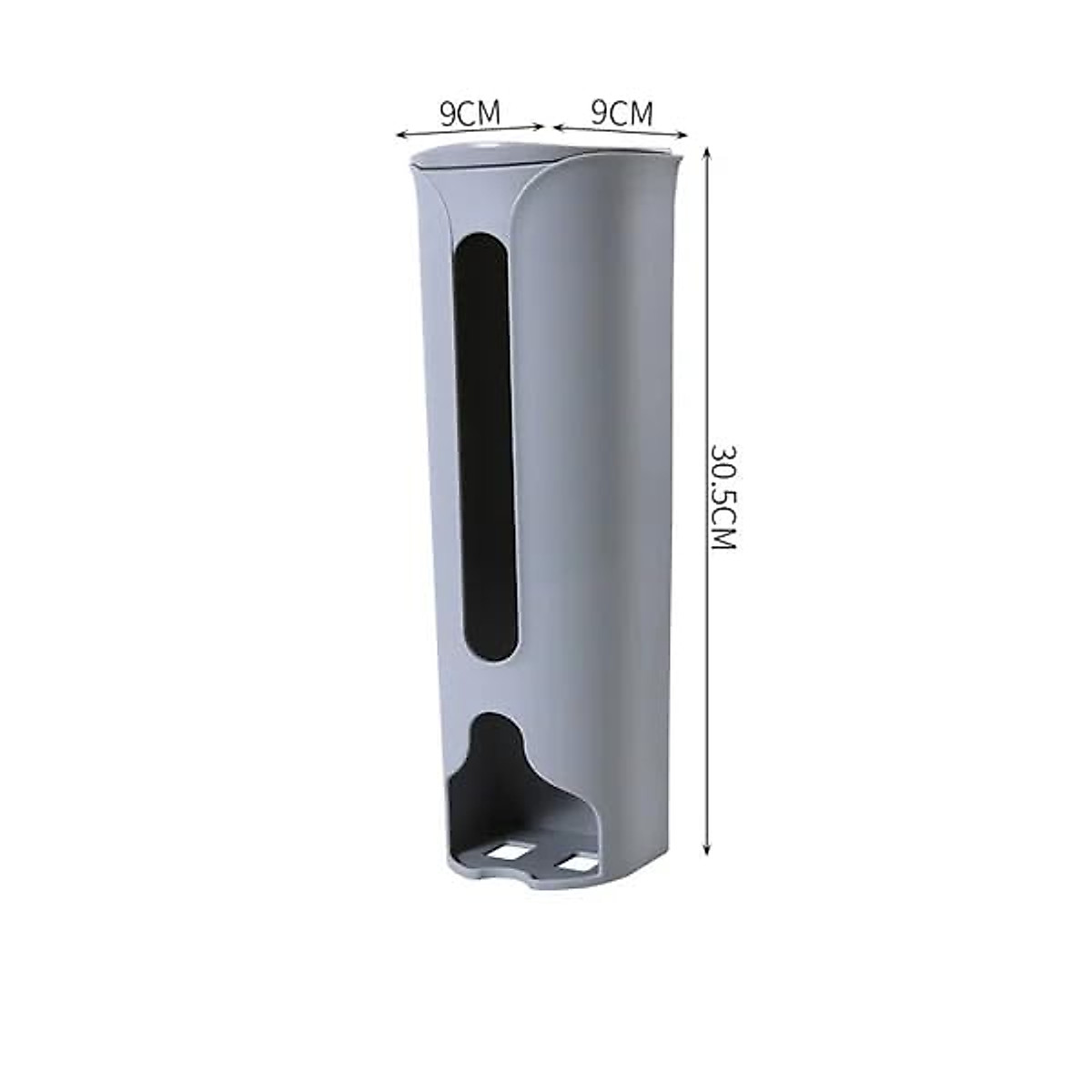 2023 Newest Wall Mounted Socks Panties Storage Box, Wall Mounted Underwear Storage Box, Punch Free Multifunctional Storage Box for Storing Panty, Lingerie, Ties (Grey)