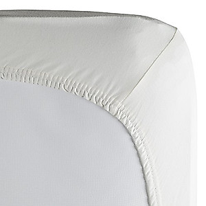 Premium Organic Baby Crib Sheet - 100% Turkish Cotton - Off-White Jersey Knit - Snug Fit, Ultra-Comfy, Clean and Safe Sheets - GOTS Certified - (Natural - Ecru Color)
