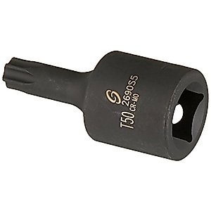 SUNEX TOOLS 2690s5 1/2-Inch Drive T50 Internal Star Impact Socket