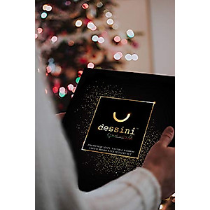 DESSINI Natural Bamboo Cheese Board and Cutlery Set, Wooden Charcuterie Meat Platter and Serving Tray with accessories, Unique gift for Birthday, Mother's Day, Father's Day, Anniversary, House Warming