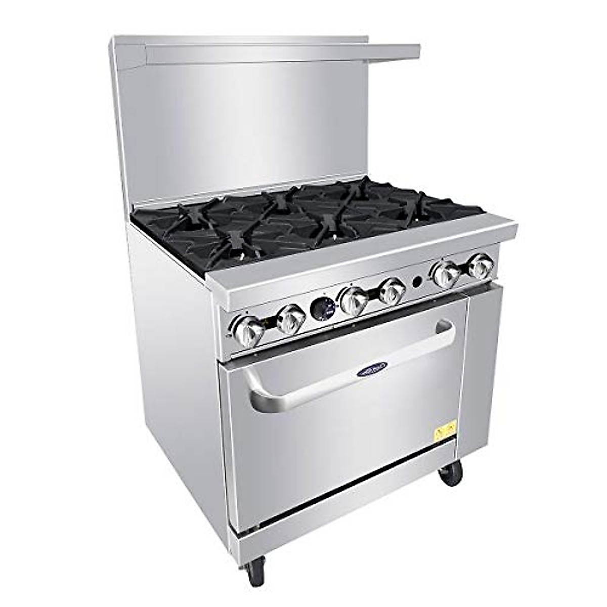 ATOSA AGR-6B 36" Gas Range (6 Burner Model) for Commercial Restaurant Professional Grade