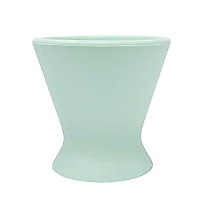 Ingenuity Bokee Baby Bottle Holder Hands Free – One-Hand Bottle or Sippy Cup Prep for Infant to Toddler, Green-Blue