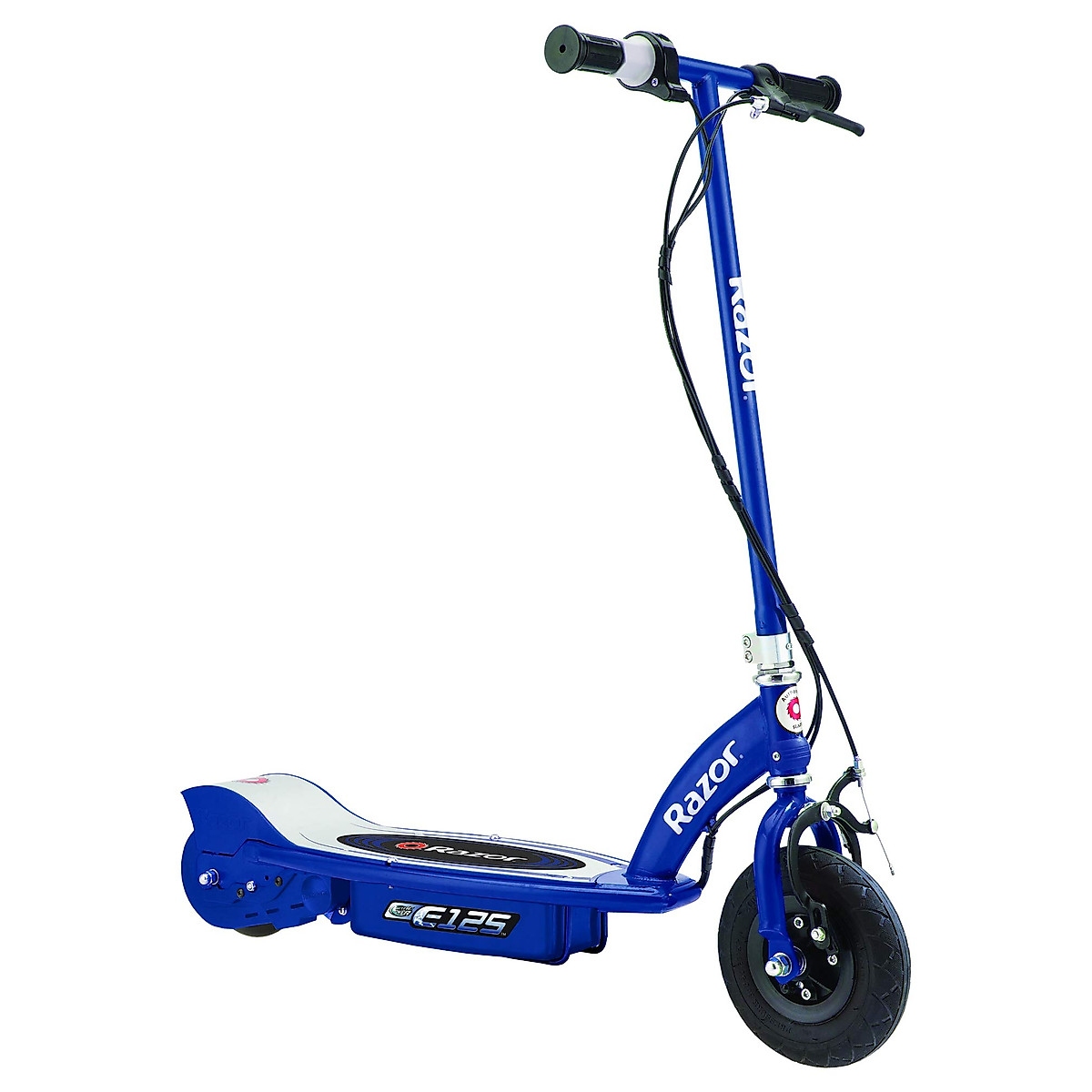 Razor E100 & E125 Kids 24 Volt Motorized Electric Battery Powered Toy Scooters, Blue & Purple