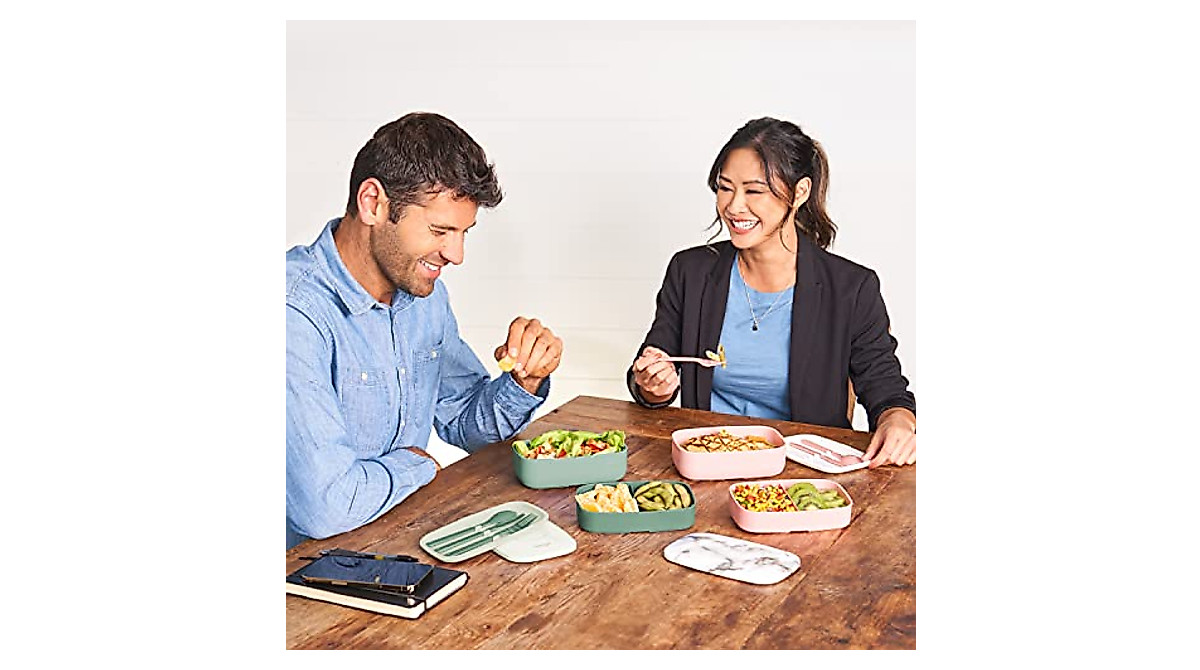 Bentgo Classic Stackable Bento Lunch Box - Khaki Green