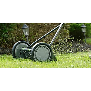 Earthwise 1715-16EW 16-Inch 7-Blade Push Reel Lawn Mower, Grey