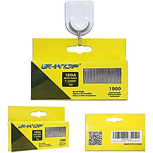 BHTOP F50 2" 18 Guage Galvanized brad Nails (1000-Pack)