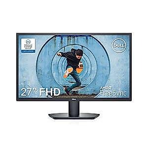 Dell 27 inch Monitor FHD (1920 x 1080) 16:9 Ratio with Comfortview (TUV-Certified), 75Hz Refresh Rate, 16.7 Million Colors, Anti-Glare Screen with 3H Hardness, Black - SE2722HX