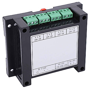 Walfront Repeater Photoelectric Isolation Built‑in DC/DC Isolated Power Supply Module Industrial Grade 4‑Channel RS485 Hub Sharer Splitter 300bps-115.2Kbps