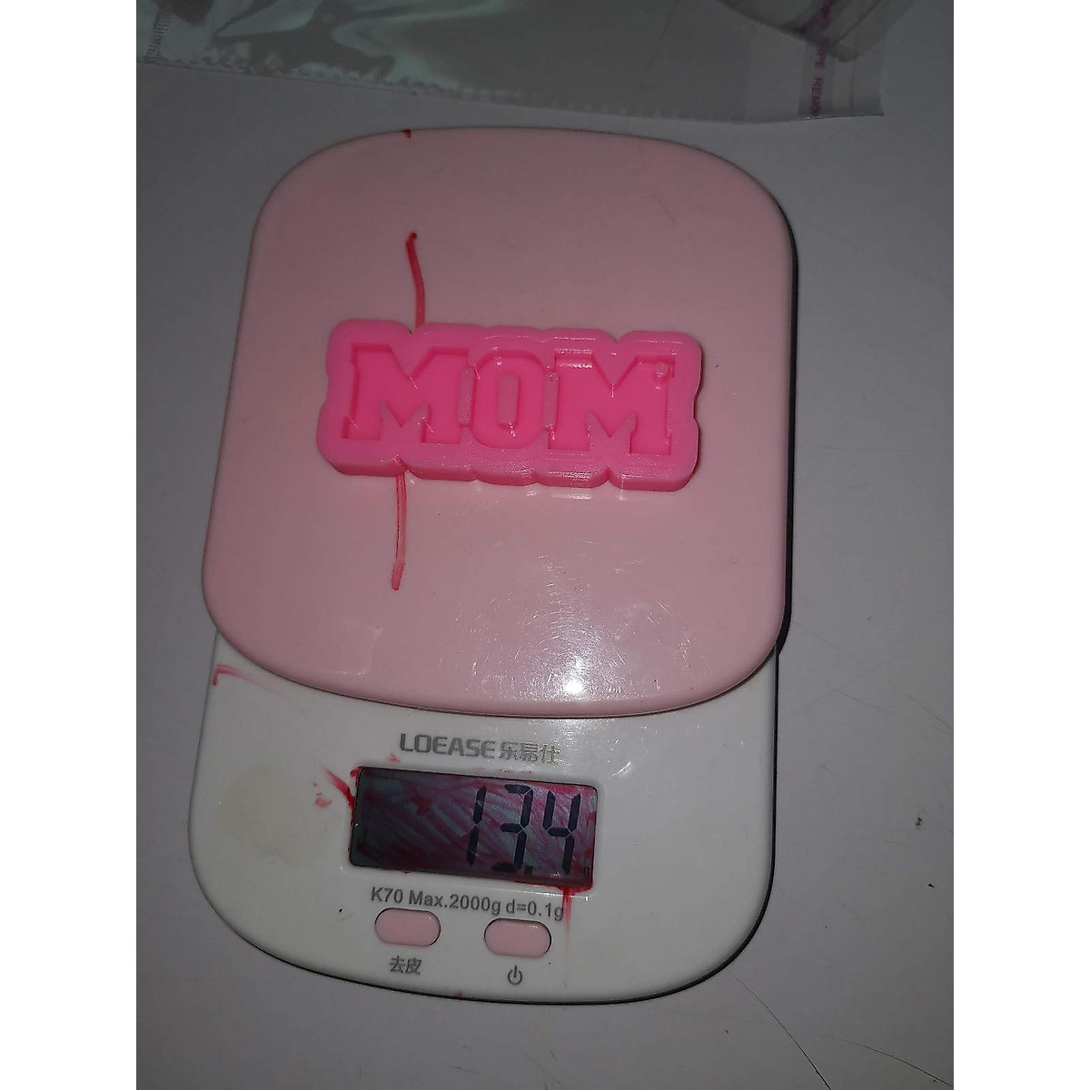 Silicone Mom Letter Mould DIY Chocolate Cupcake Cake Muffin Baking Mold for Best Mom Mother's Day Celabration Holiday Party Making Cake Balls, Muffins, Cupcakes, and Candies