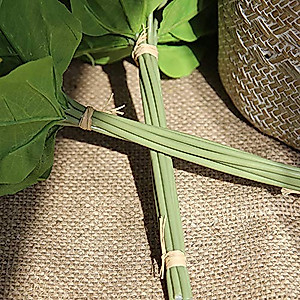 AMZALI Artificial Flowers Sunflowers Bouquet Centerpieces Real Touch Silk Fake for Wedding Bride Floral for Home Arrangement Decoration Garden Decor