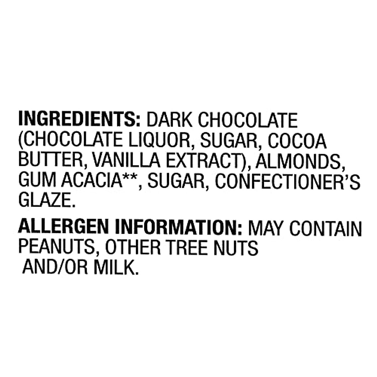 Orchard Valley Harvest Dark Chocolate Almonds, 1 Ounce Bags (Pack of 15), Gluten Free, Non-GMO, No Artificial Ingredients