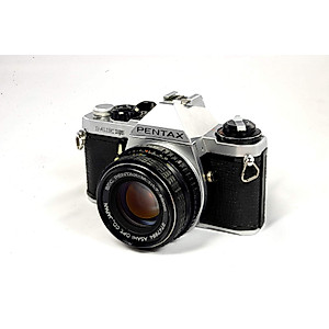 Pentax ME Super 35mm SLR Camera Package